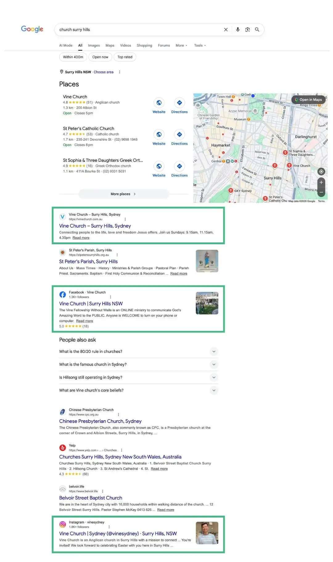 How to help people find your church on Google - Reach Australia